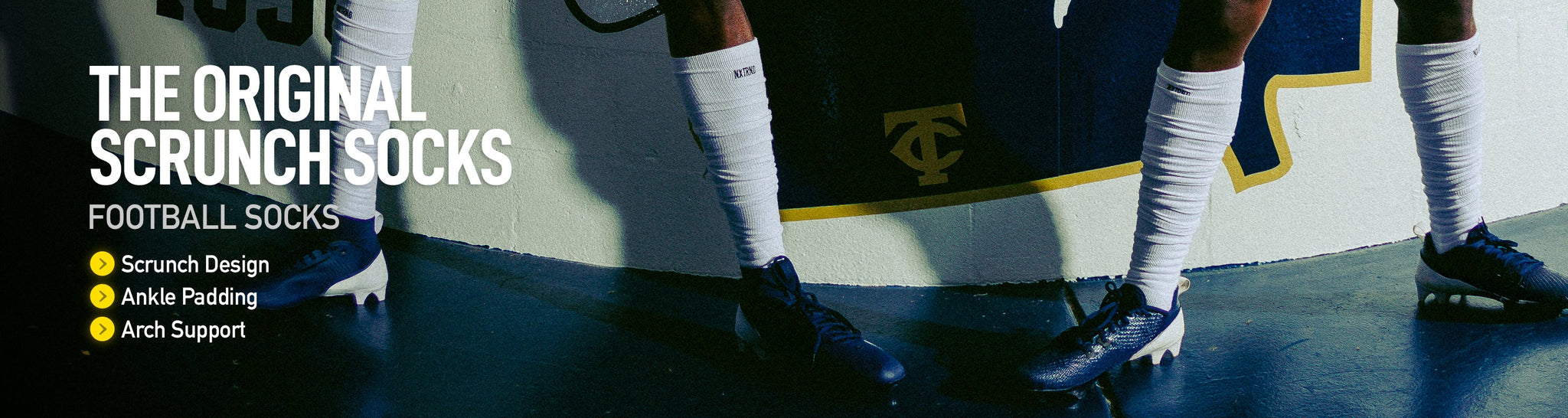 NXTRND | Football Scrunch Socks