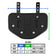 NXTRND B-PLATE® Football Back Plate Black