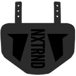 NXTRND B-PLATE™ Football Back Plate Silver