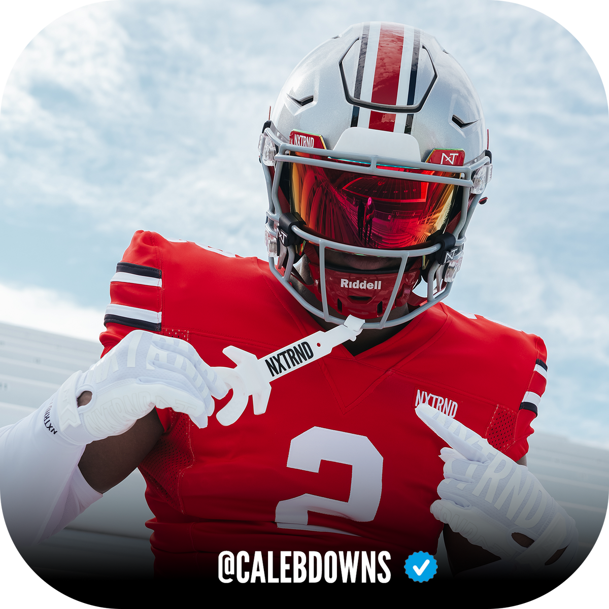 NXTRND VZR1® Clear Football Visor