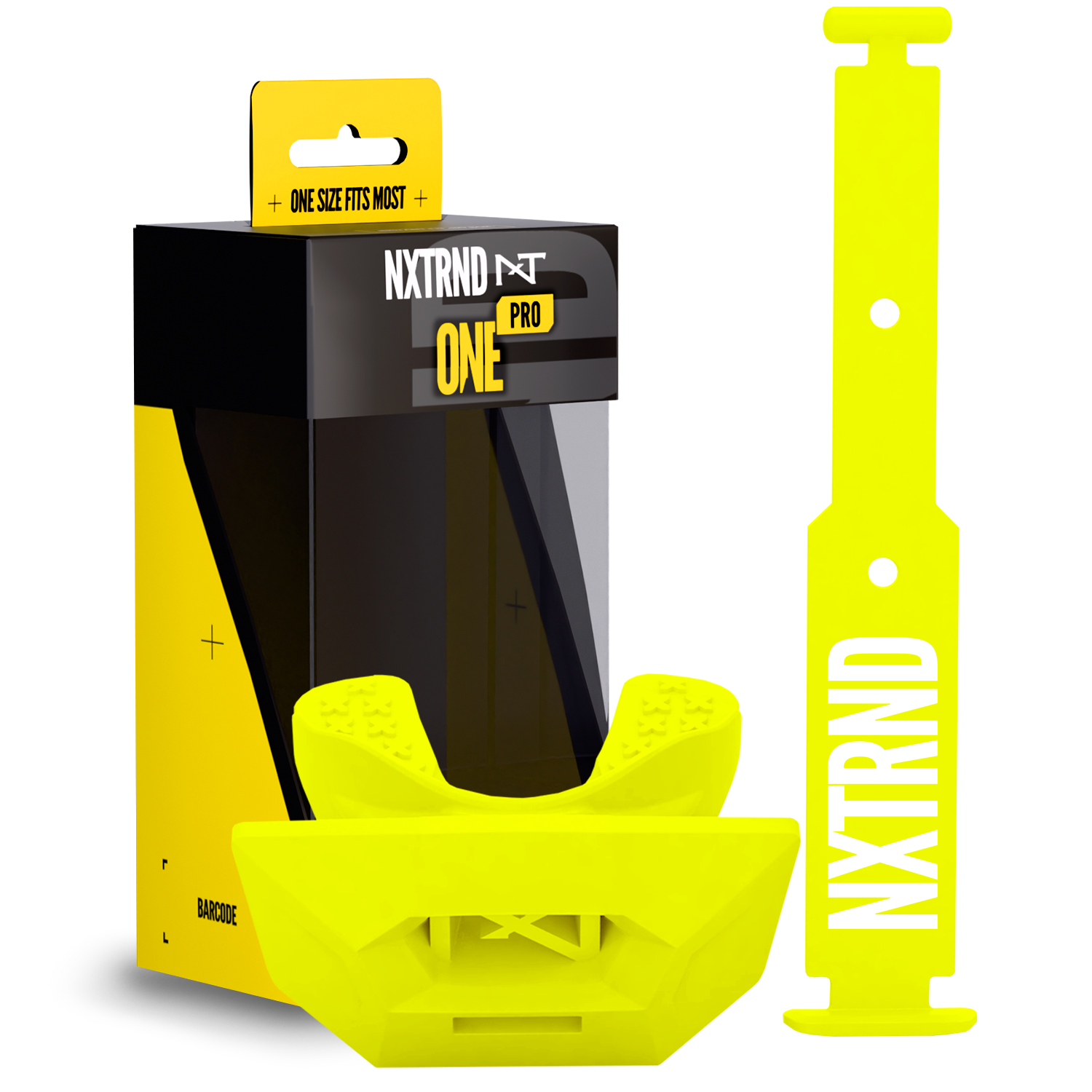 NXTRND ONE® Football Mouth Guard Neon Yellow