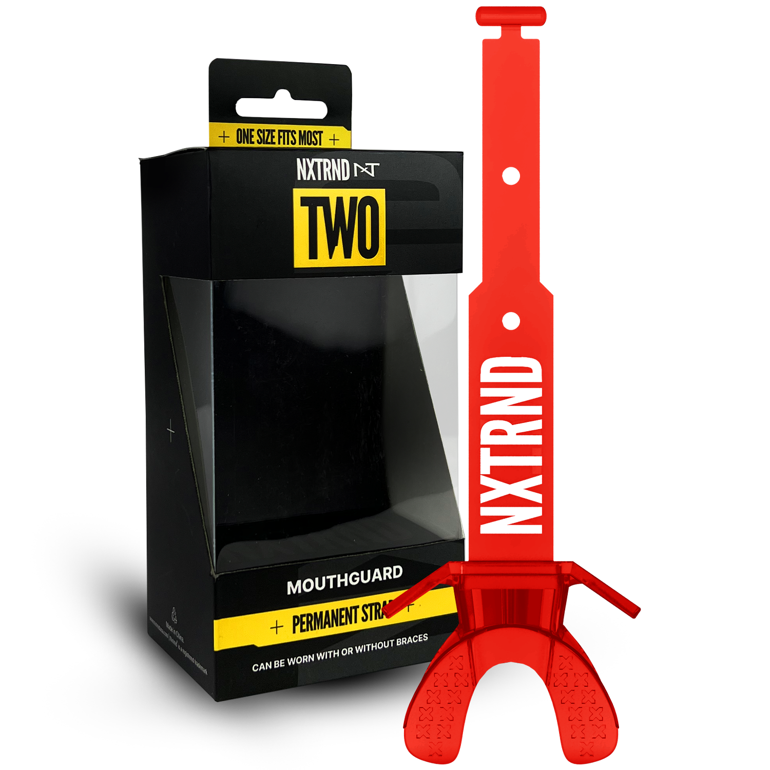 NXTRND TWO® Football Mouth Guard Transparent