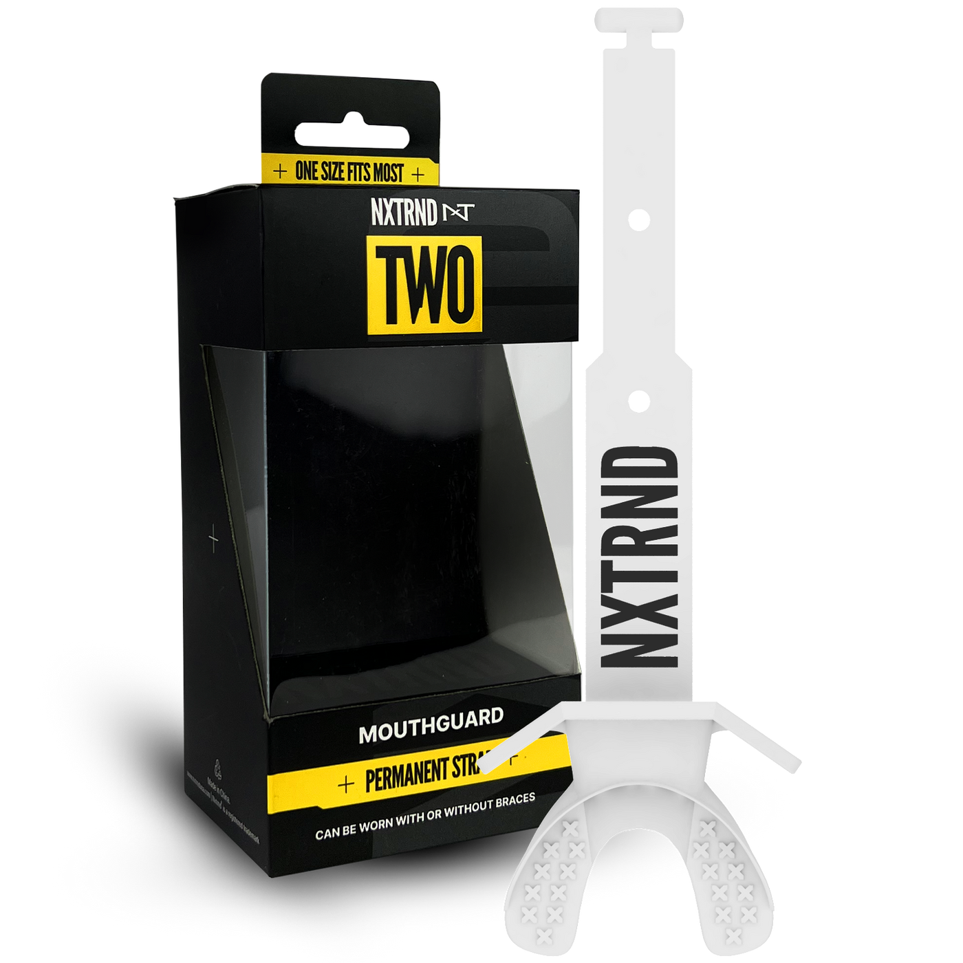 NXTRND TWO® Football Mouth Guard White