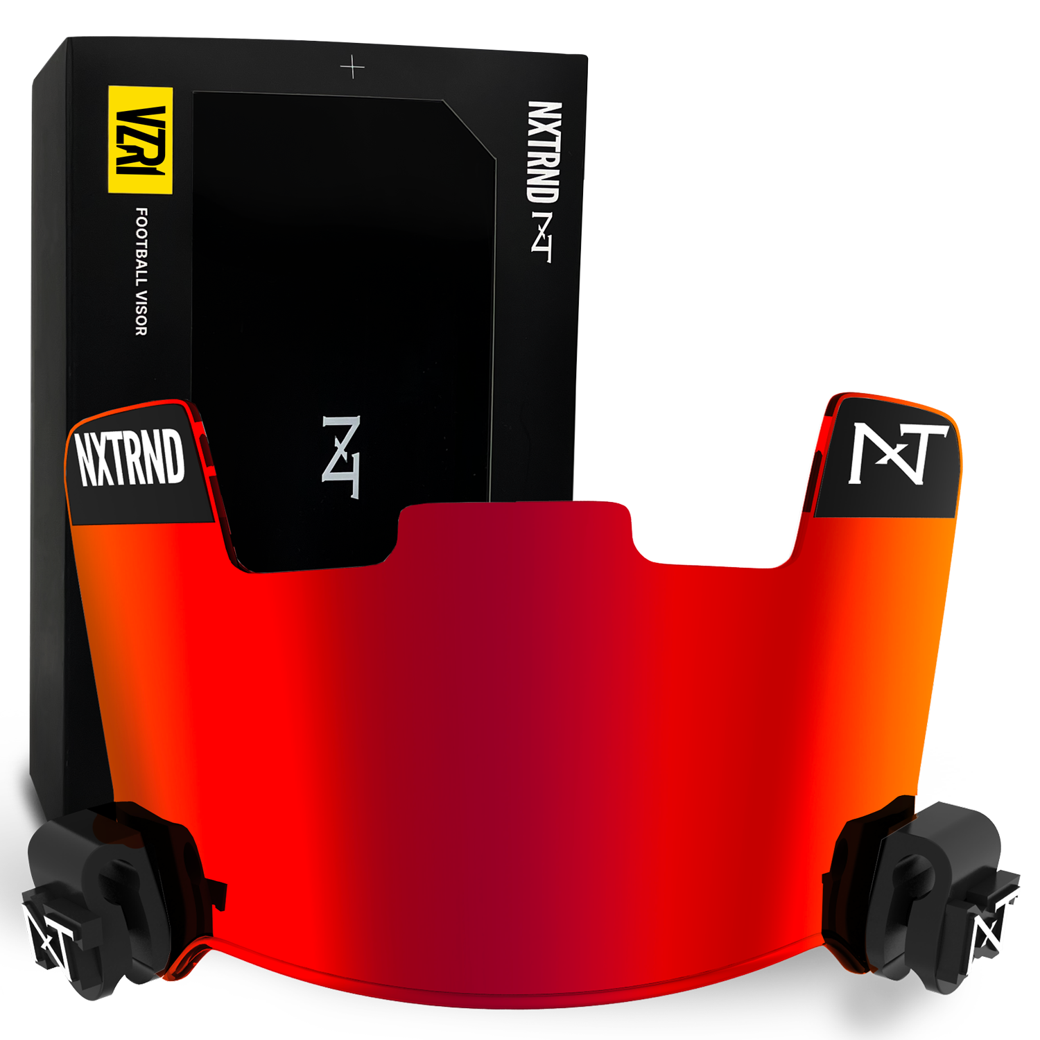 NXTRND VZR1™ Red Football Visor
