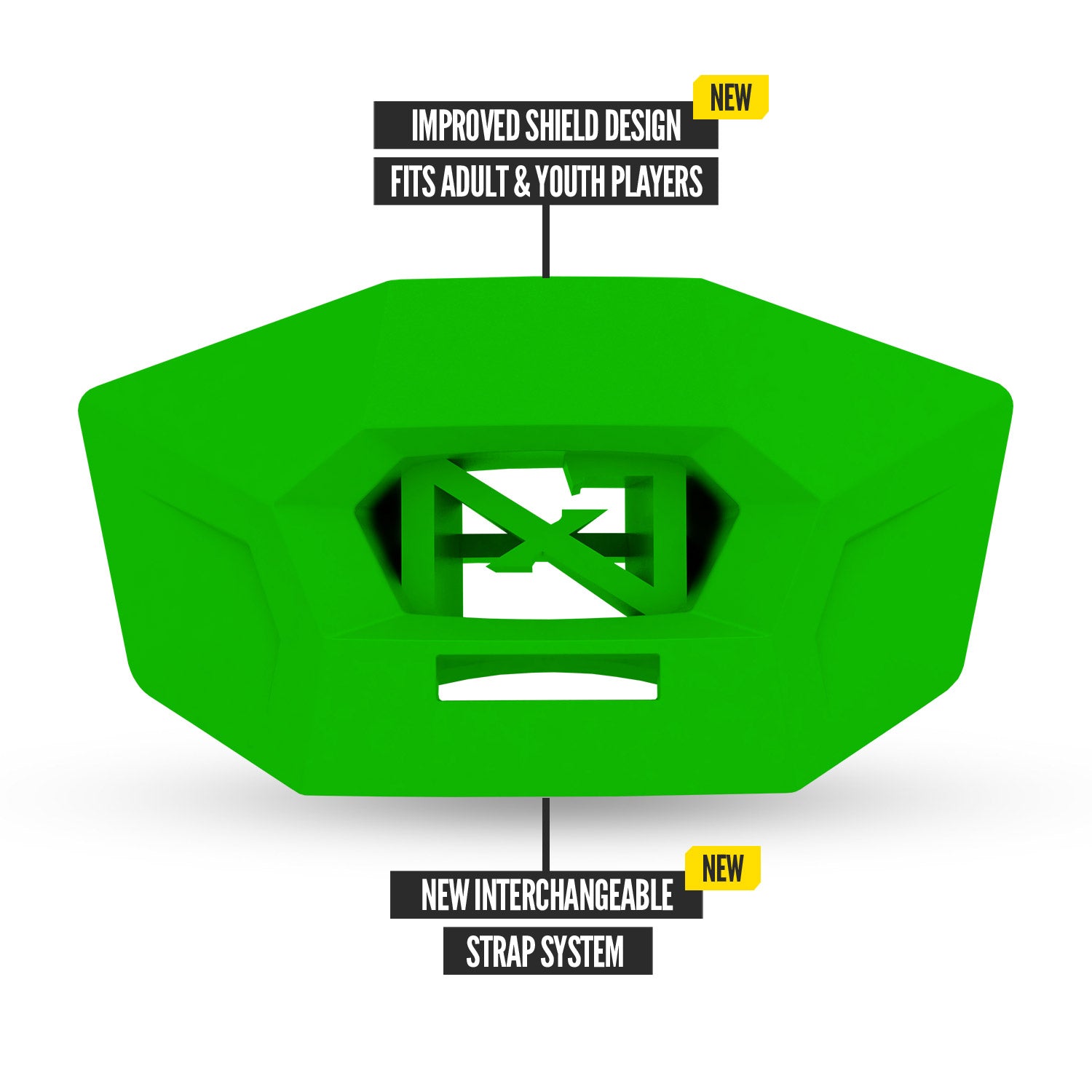 NXTRND ONE® Football Mouth Guard Green