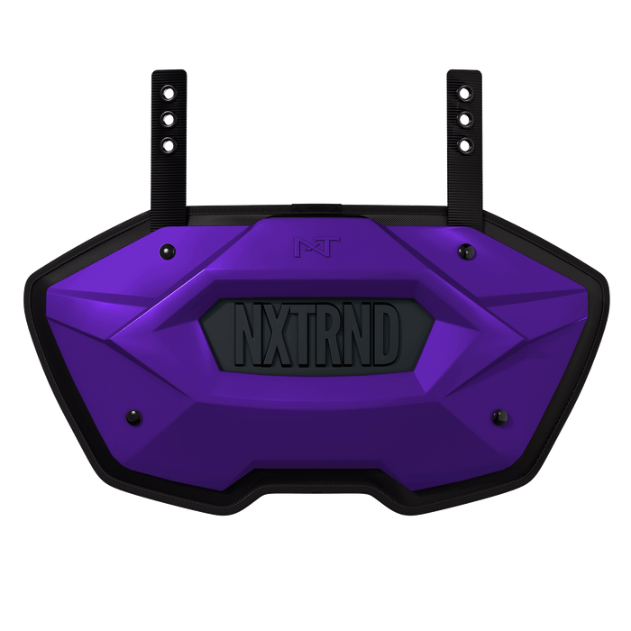 NXTRND B-PLATE® Pro Football Back Plate Purple