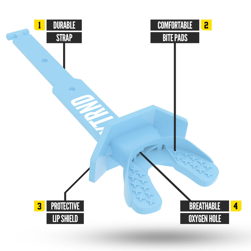 NXTRND TWO® Football Mouth Guard Columbia Blue
