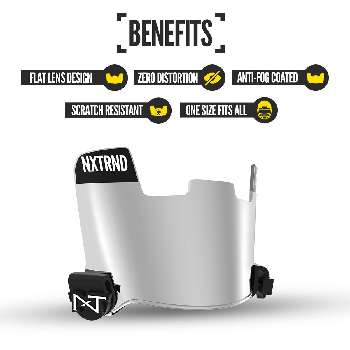 NXTRND VZR1® Mirror Football Visor