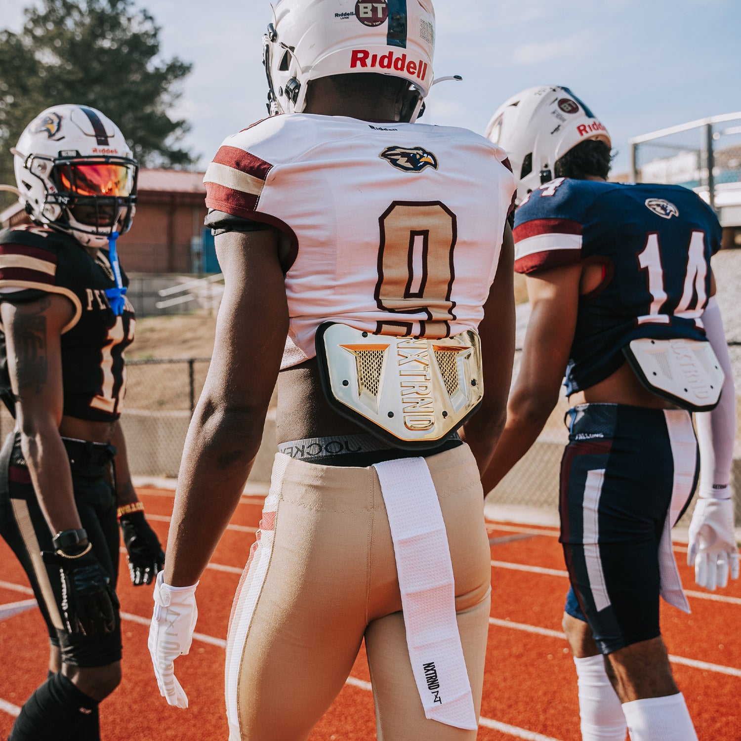 NXTRND B-PLATE™ Football Back Plate Gold