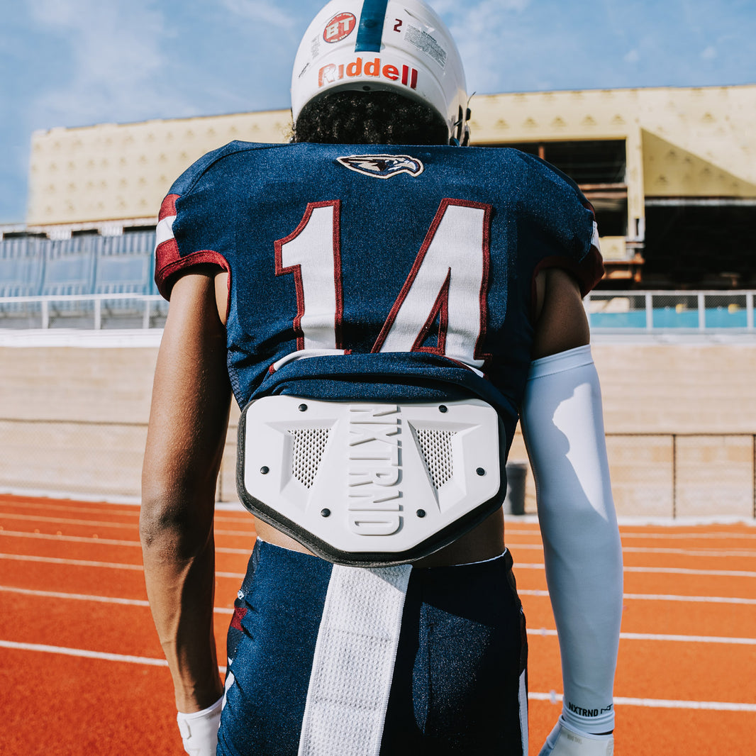 NXTRND B-PLATE™ Football Back Plate White