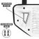 NXTRND B-PLATE® Football Back Plate White