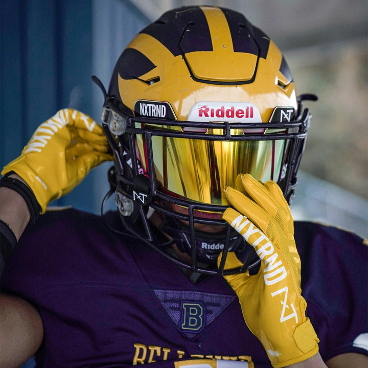 NXTRND VZR1™ Gold Football Visor