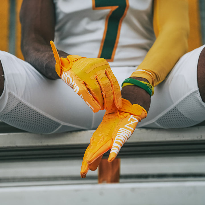 NXTRND G1™ Football Gloves Yellow